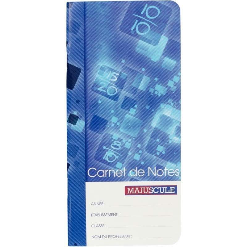 Carnet de notes du professeur 32 pages, 9 x 19,5 cm, Majuscule – Ma ...