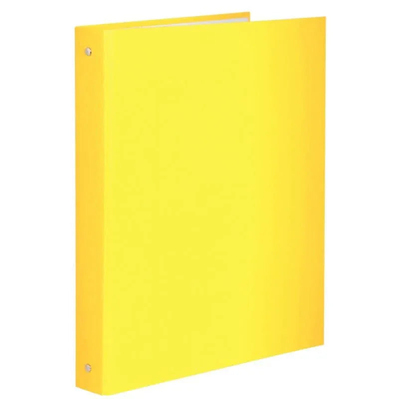 Classeur plastifié pour format A4, 4 anneaux ronds diamètre 30 mm, dos ...